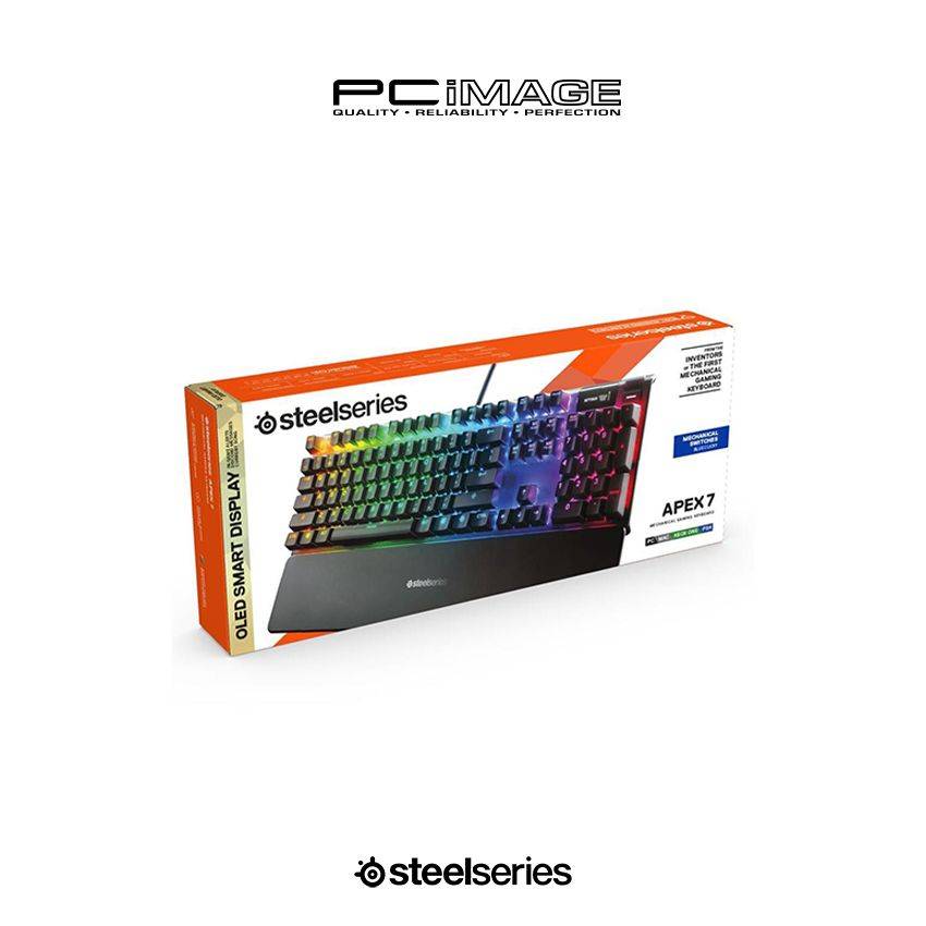 STEELSERIES Apex 7 Red Switch Gaming Keyboard | PC Image