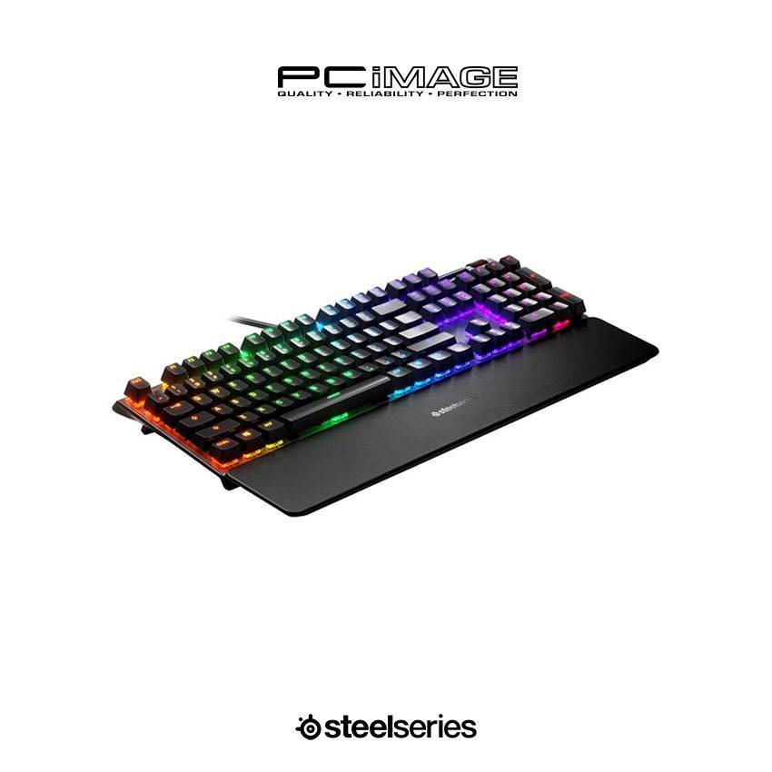 STEELSERIES Apex 5 RGB Hybrid Mechanical Gaming Keyboard | PC Image