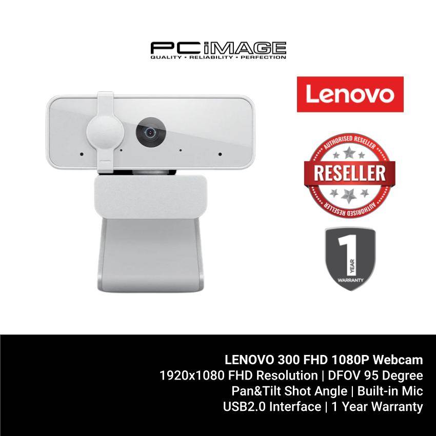 LENOVO 300 FHD 1080P Webcam | PC Image