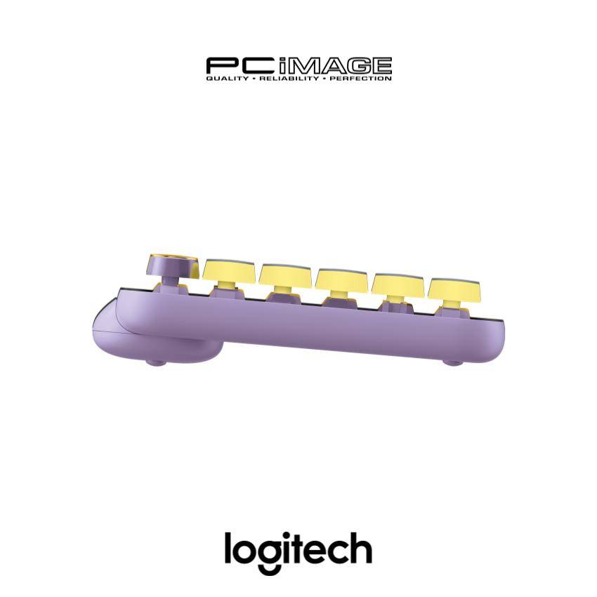 Logitech Pop Keys Wireless Mechanical Keyboard With Customizable Emoji Keys Pc Image