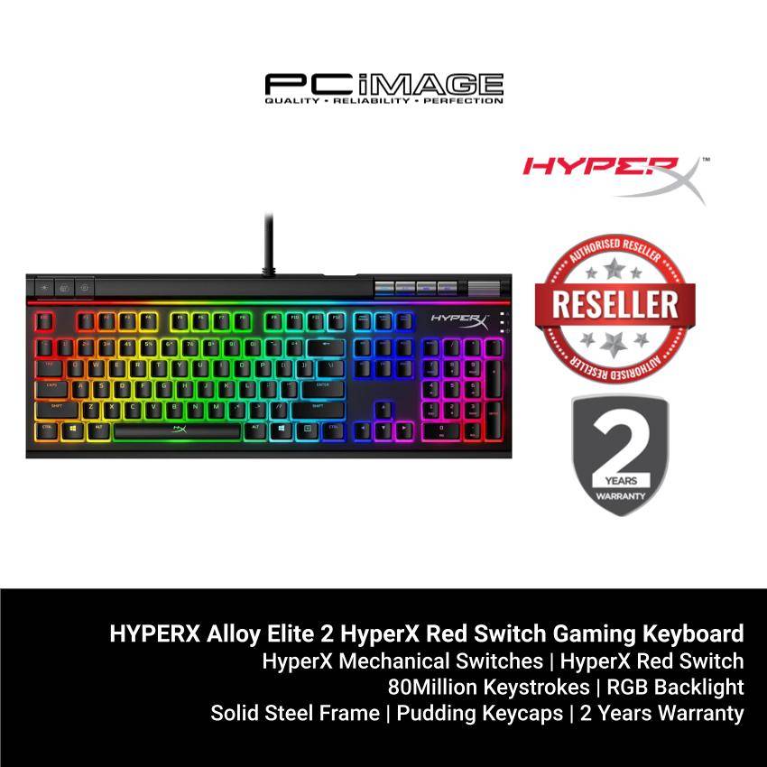 HYPERX Alloy Elite 2 HyperX Red Switch Gaming Keyboard | PC Image
