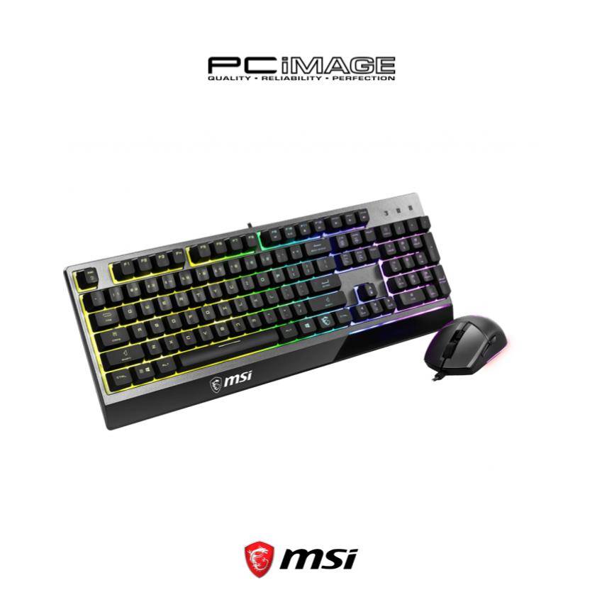 MSI Vigor GK30 Combo US Gaming Keyboard Mouse | PC Image