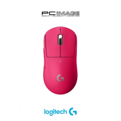LOGITECH G Pro X Superlight Wireless Gaming Mouse Magenta | PC Image