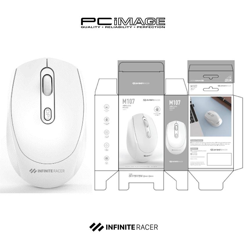 INFINITE RACER M107 2.4G WIRELESS MOUSE | PC Image Malaysia