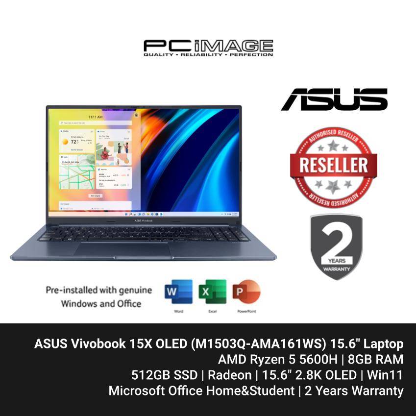 ASUS Vivobook 15X OLED (M1503Q-AMA161WS) 15.6" Laptop Quiet Blue | PC Image