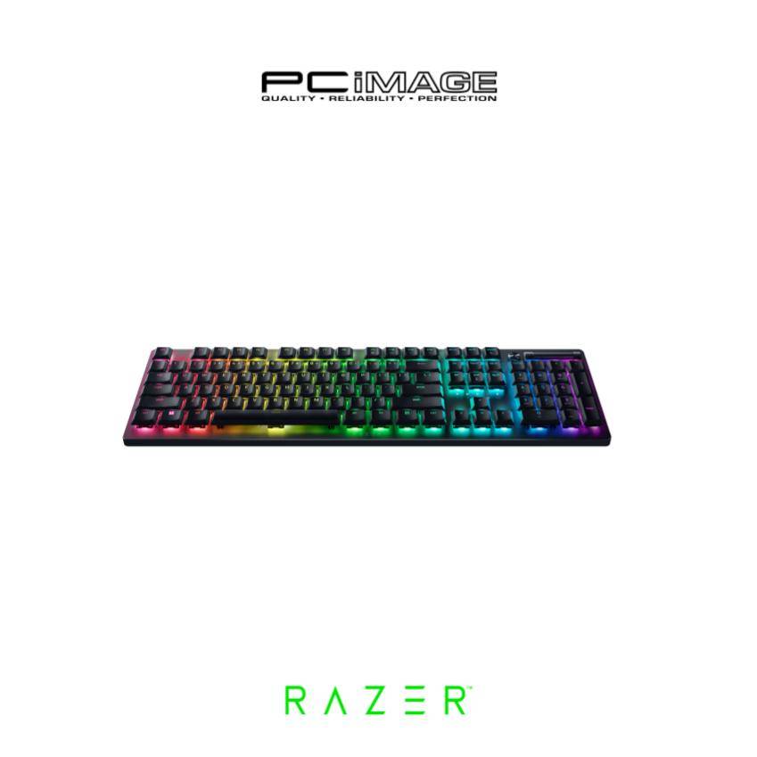 RAZER DeathStalker V2 Pro Ergonomic Wireless Gaming Keyboard Linear Red ...