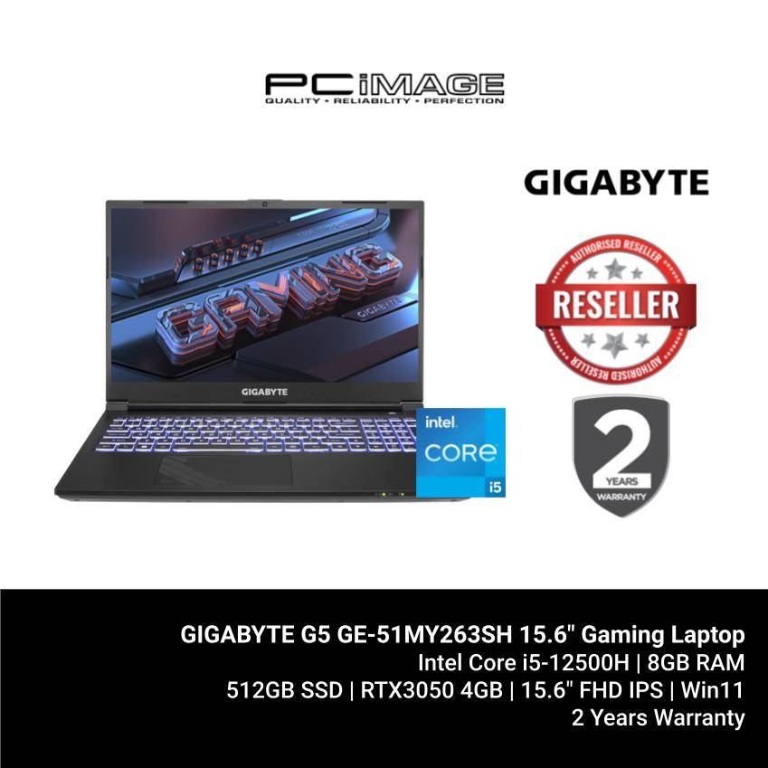 GIGABYTE G5 GE-51MY263SH 15.6" Gaming Laptop | PC Image