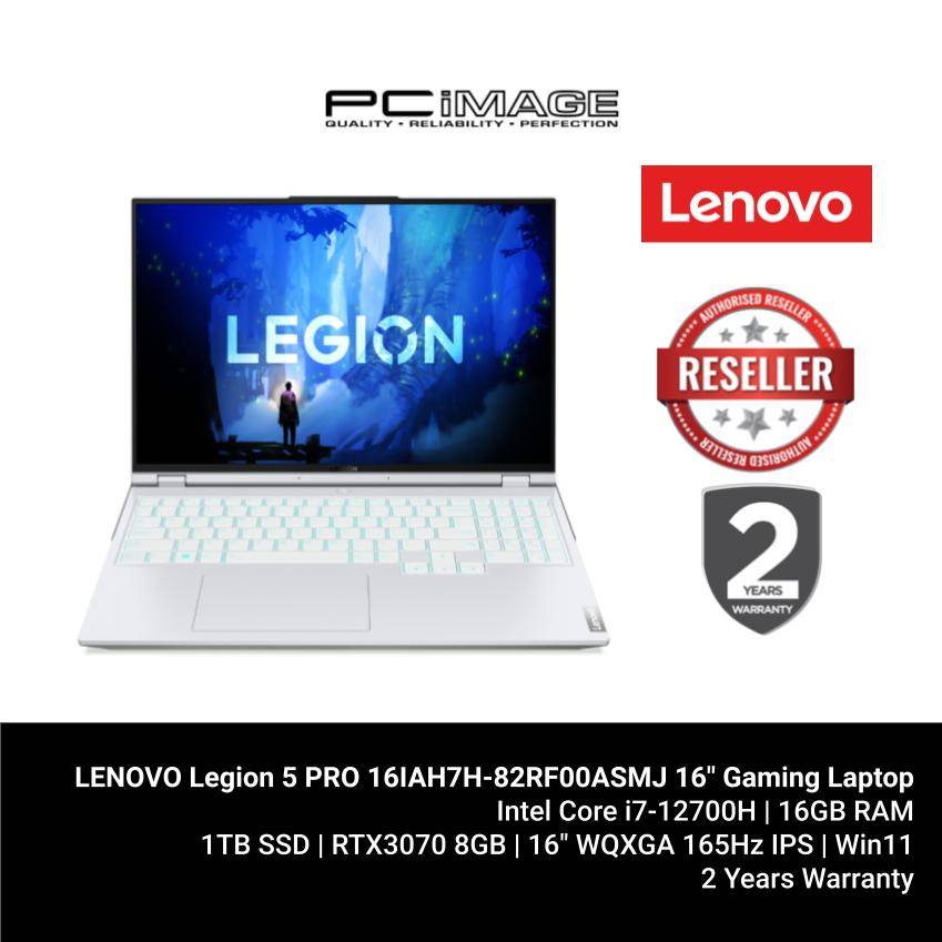 LENOVO Legion 5 PRO 16IAH7H-82RF00ASMJ 16" Gaming Laptop Glacier White | PC Image