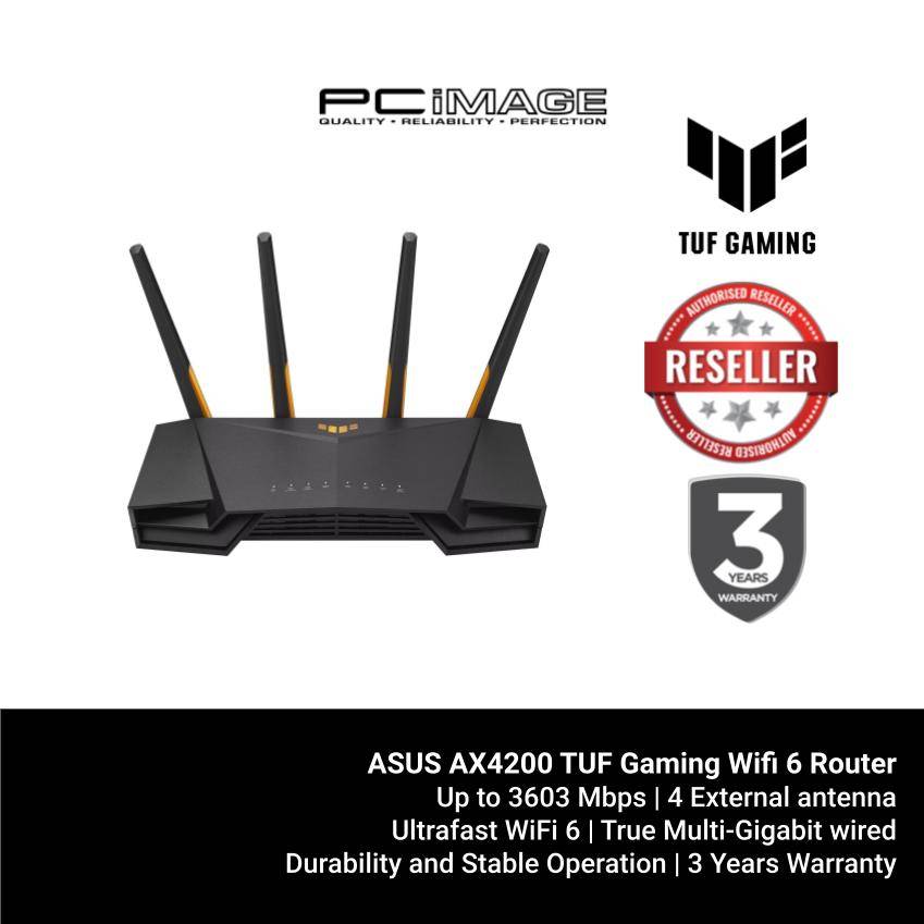 ASUS AX4200 TUF Gaming Wifi 6 Router | PC Image