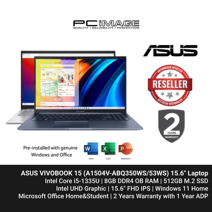 ASUS VIVOBOOK 15 (A1504V-ABQ350WS) 15.6" Laptop Quiet Blue | PC Image