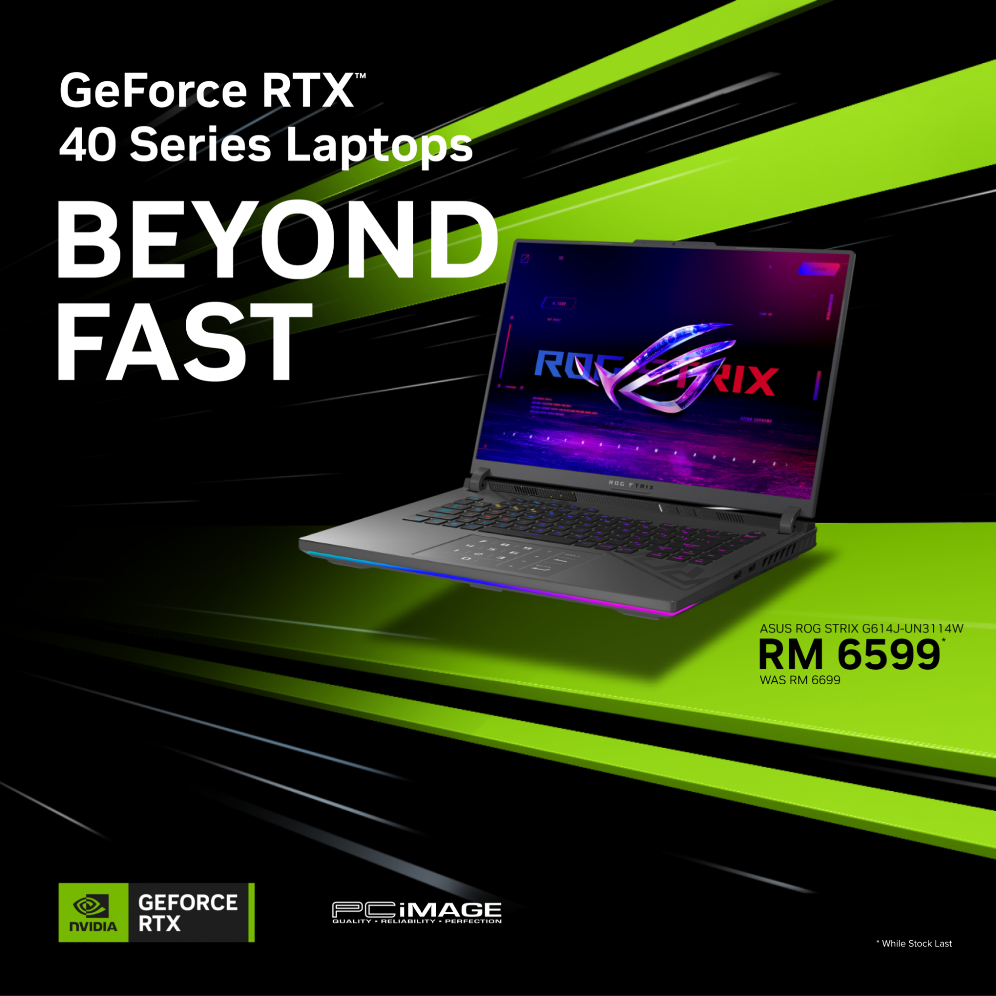 ASUS ROG STRIX G16 2023 (G614J-UN3114W) 16" Gaming Laptop | PC Image