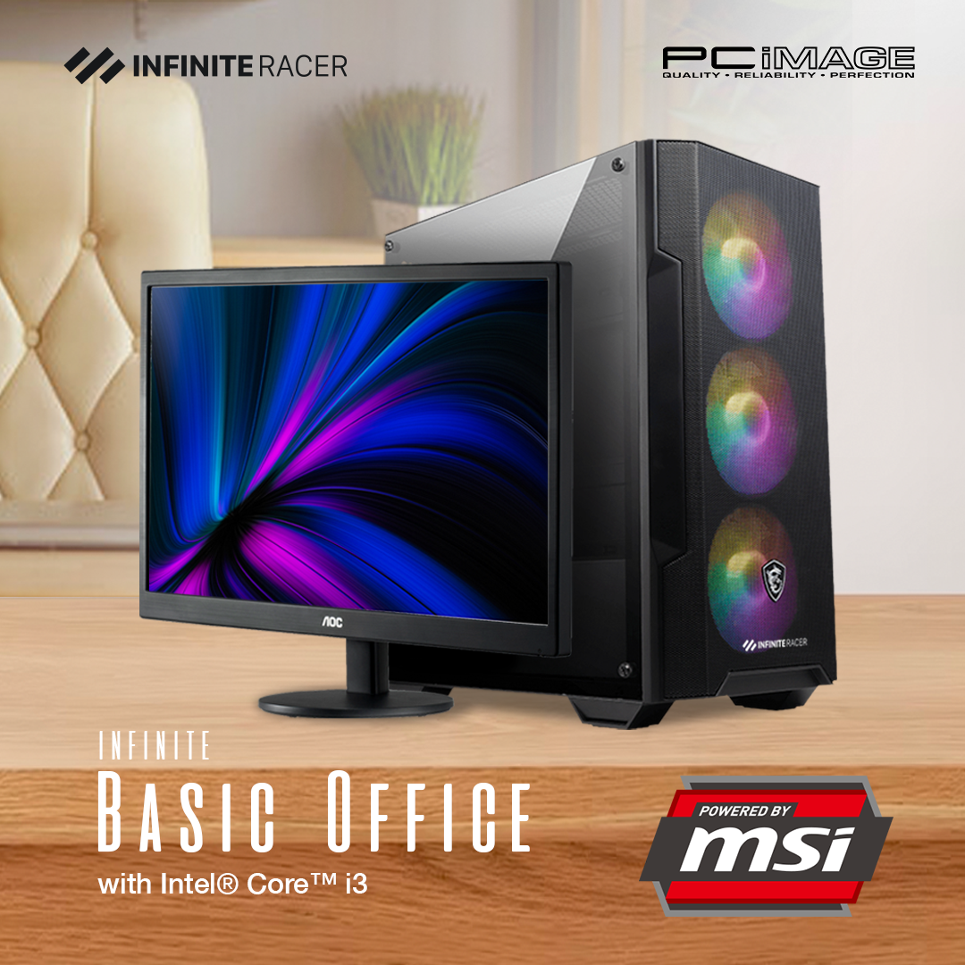 INFINITE BASIC OFFICE with Intel® Core™ i3 PC - Intel Core i3-12100 ...