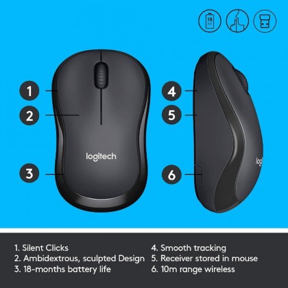 LOGITECH M240 SILENT BLUETOOTH MOUSE | PC Image