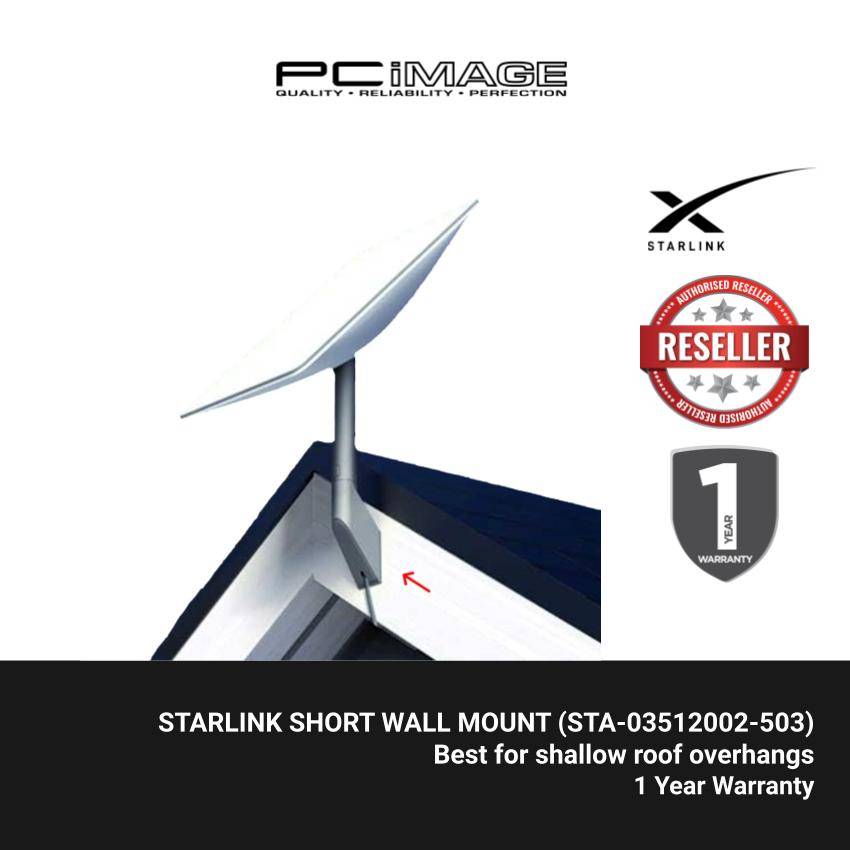 Starlink Short Wall Mount | PC Image