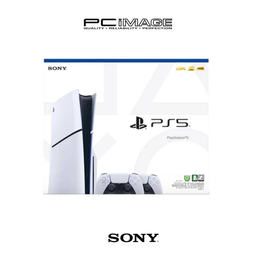 SONY PLAYSTATION 5 SLIM - DISC VERSION (TWO DUALSENSE WIRELESS ...