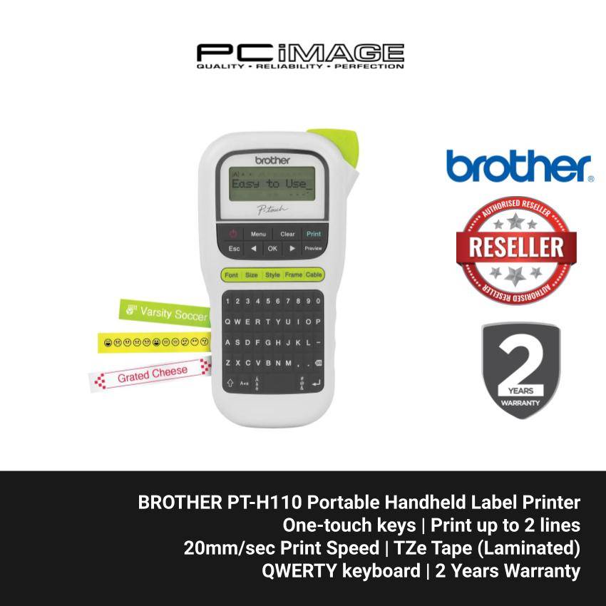 BROTHER PT-H110 Portable Handheld Label Printer | PC Image