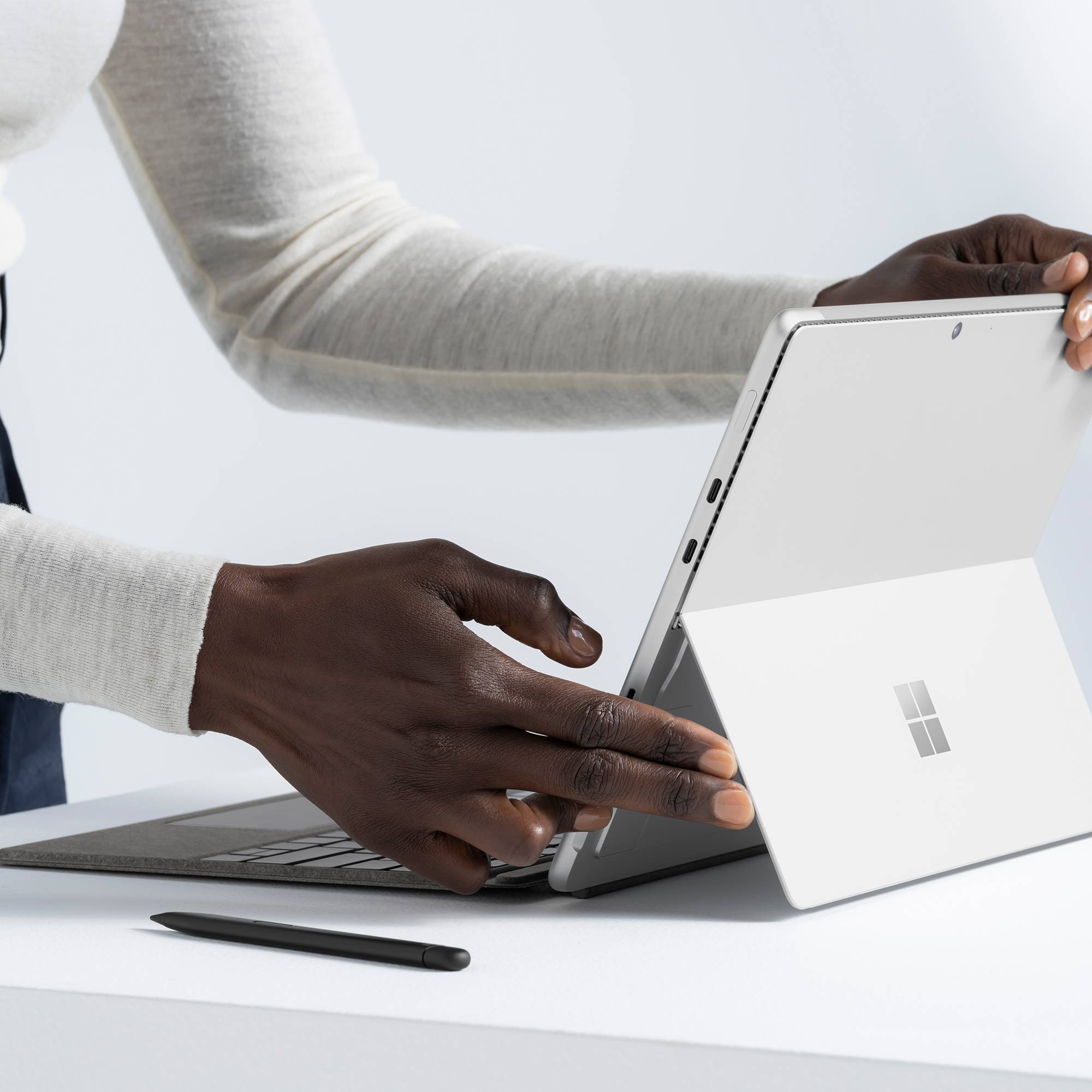 Microsoft Surface Pro Keyboard With Slim Pen Pair With Surface Pro