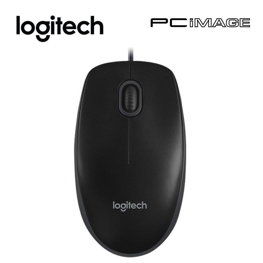 LOGITECH B100 Optical Wired Usb Mouse | PC Image