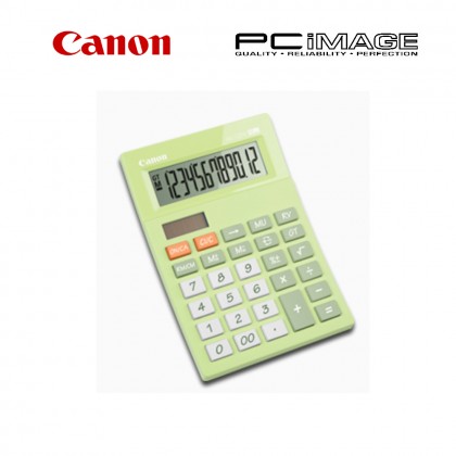 CANON AS-120V CALCULATOR TURQUOISE BLUE / NATURAL PINK / NATURAL BEIGE ...