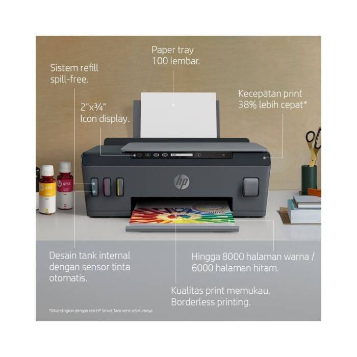 HP SMART TANK 515 WIRELESS ALL-IN-ONE - PRINT, SCAN, COPY, WIRELESS