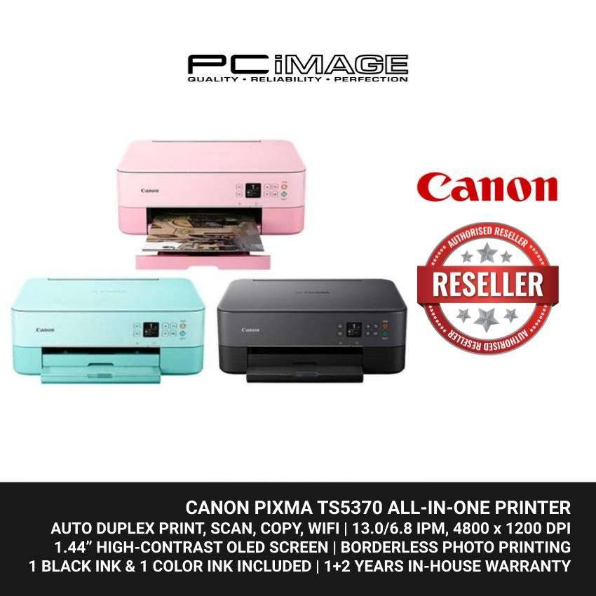 CANON Pixma TS5370 Compact Wireless Photo All-In-One Inkjet Printer ...