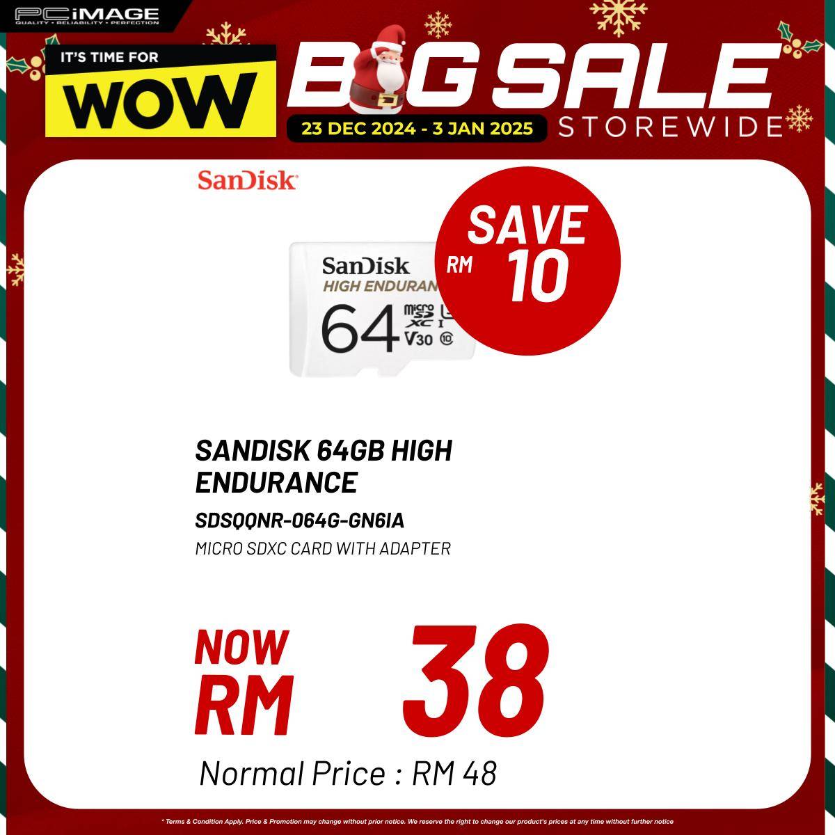 SanDisk Extreme High Endurance 32GB/64GB/128GB/256GB SDSQQNR | PC Image