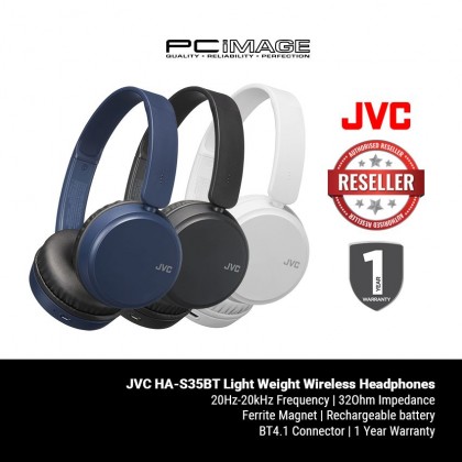 JVC HA-S35BT Light Weight Wireless Headphones | PC Image