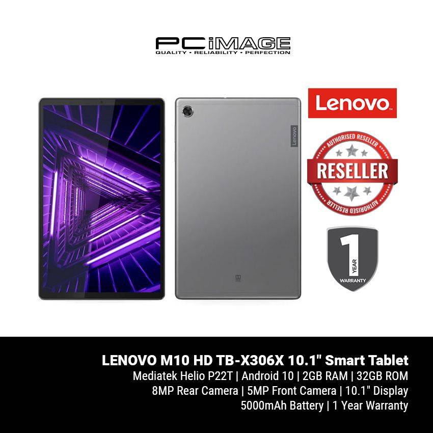 LENOVO M10 HD TB-X306X 10.1" Smart Tablet - Iron Grey | PC Image
