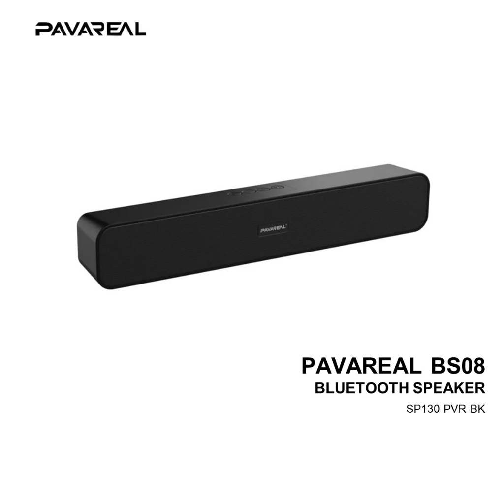 PAVAREAL BS08 BLUETOOTH SPEAKER - BLACK