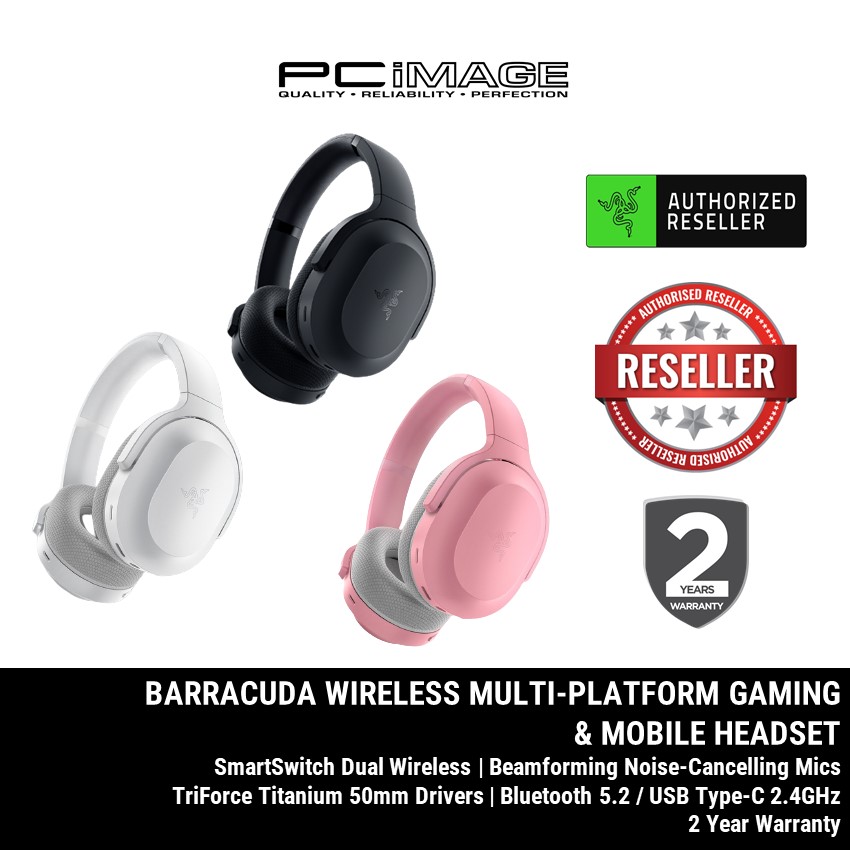 RAZER Barracuda Wireless Multi-Platform Gaming & Mobile Headset | PC ...