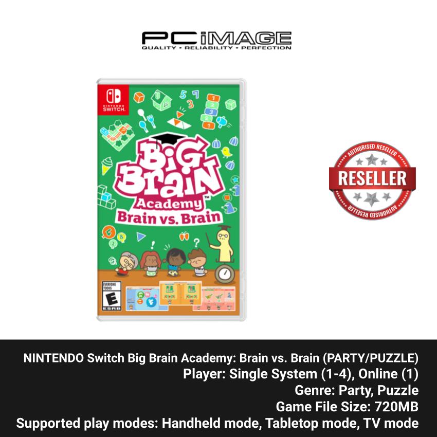 NINTENDO Switch Big Brain Academy: Brain vs. Brain Console Game | PC Image