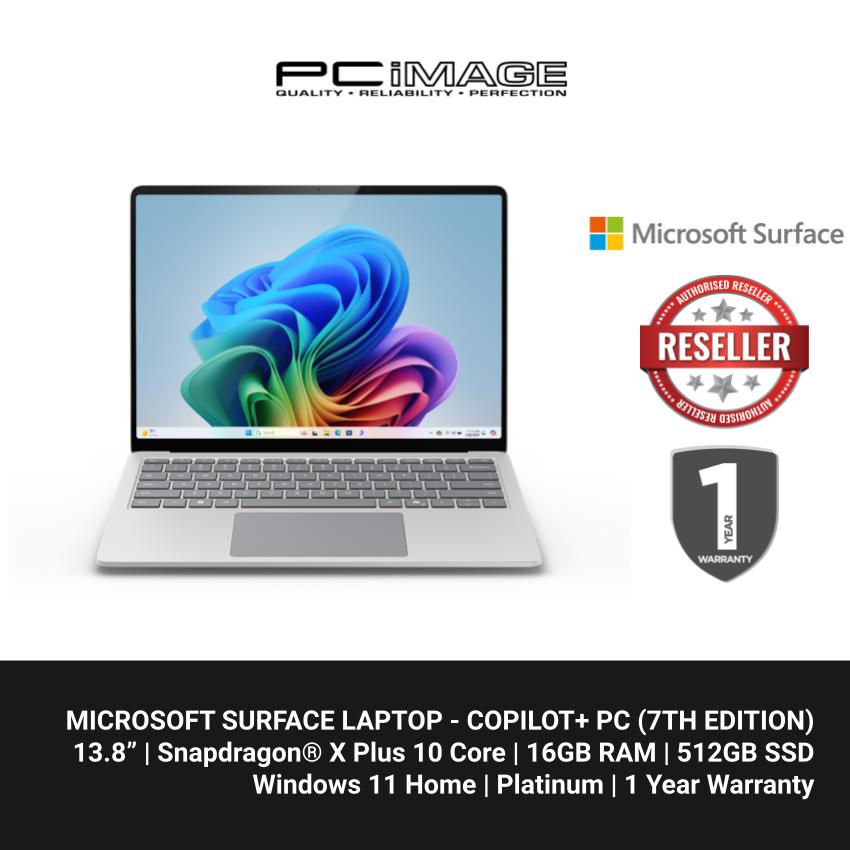 Microsoft Surface Laptop - Copilot+ PC - 13.8" touchscreen - Snapdragon ...