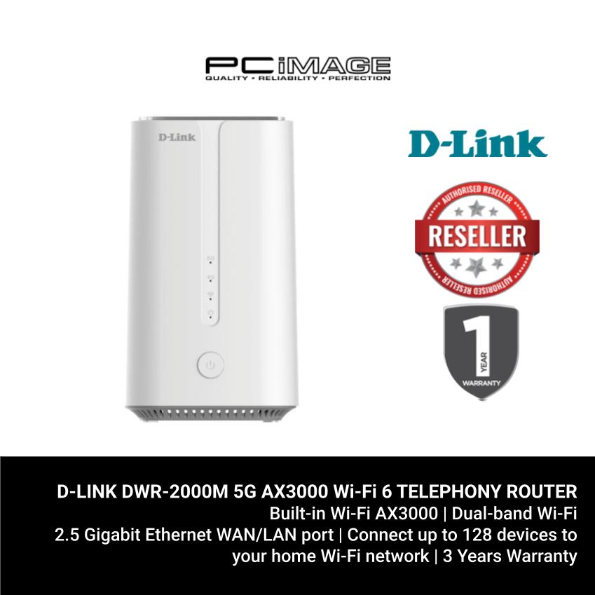 D-LINK DWR-2000M 5G AX3000 Wi-Fi 6 TELEPHONY ROUTER | PC Image