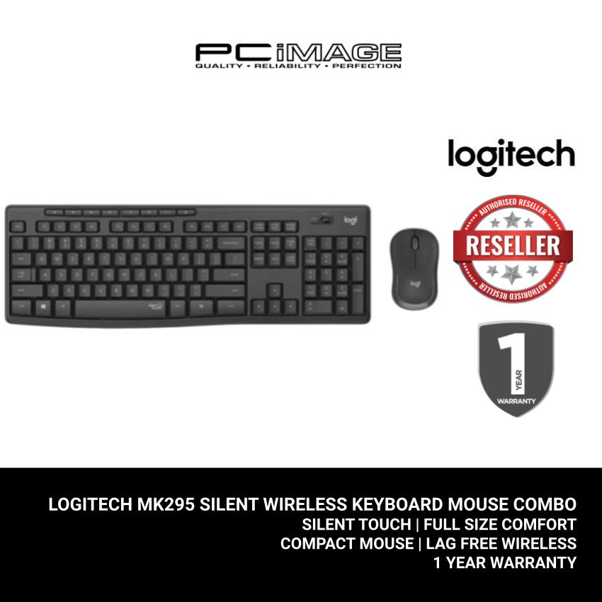 Logitech MK295 Silent Wireless Keyboard Mouse Combo | PC Image